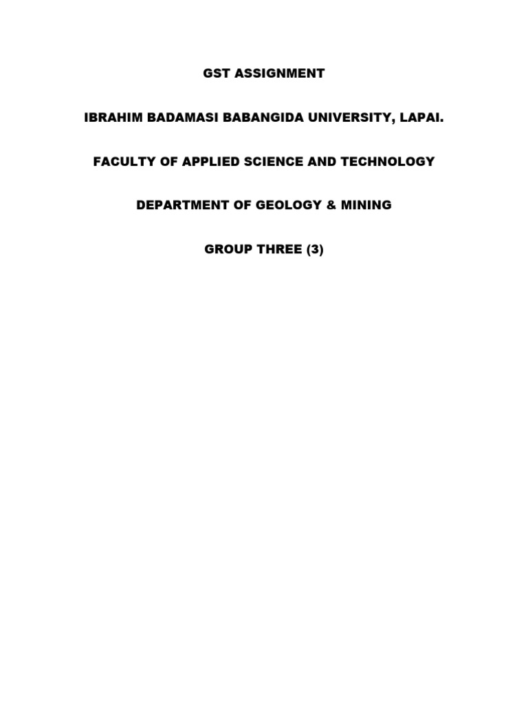 GST Assignment | PDF