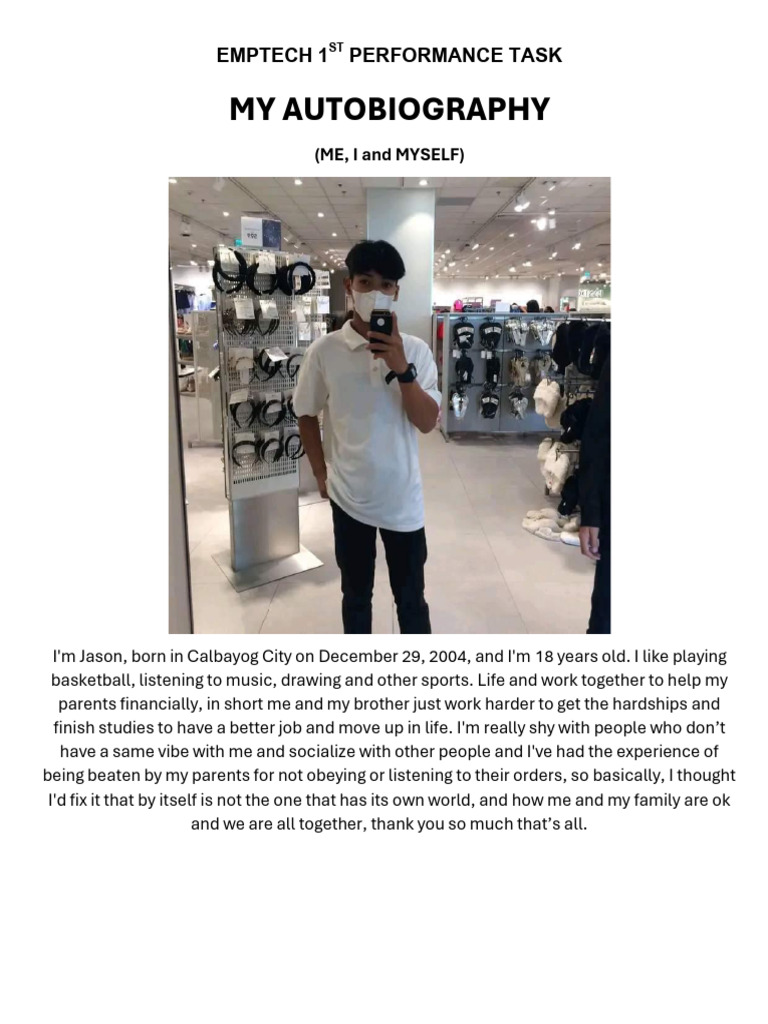 Emptech 1st Performance Task | PDF