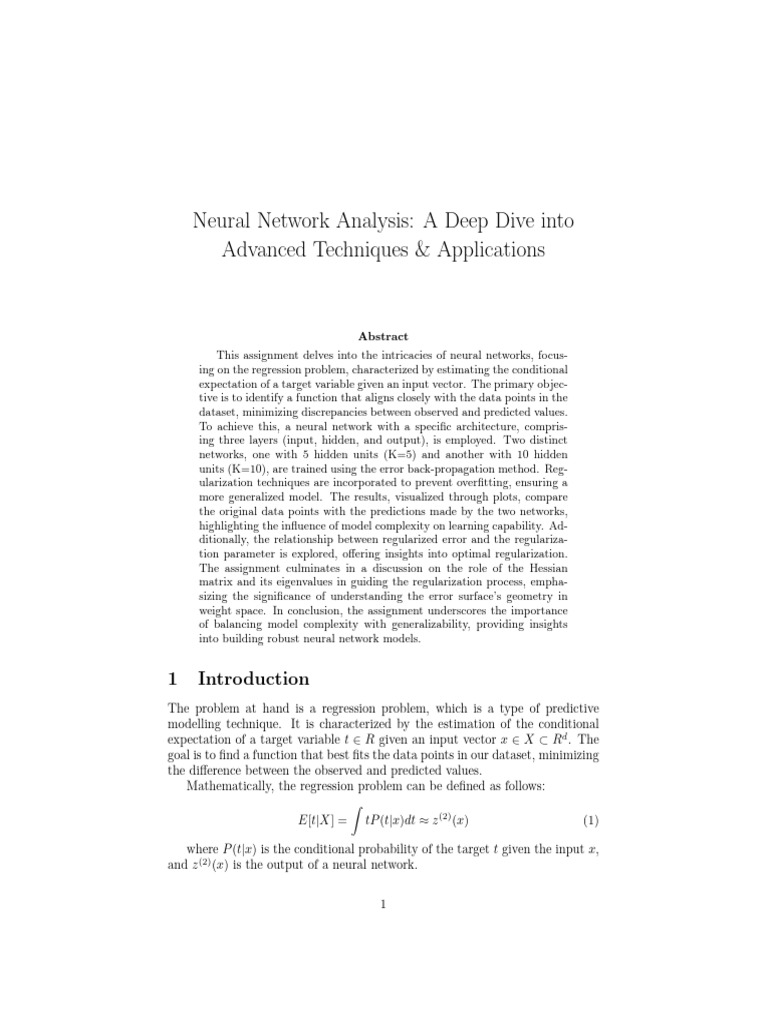 Diving Deep Into Neural Networks | PDF