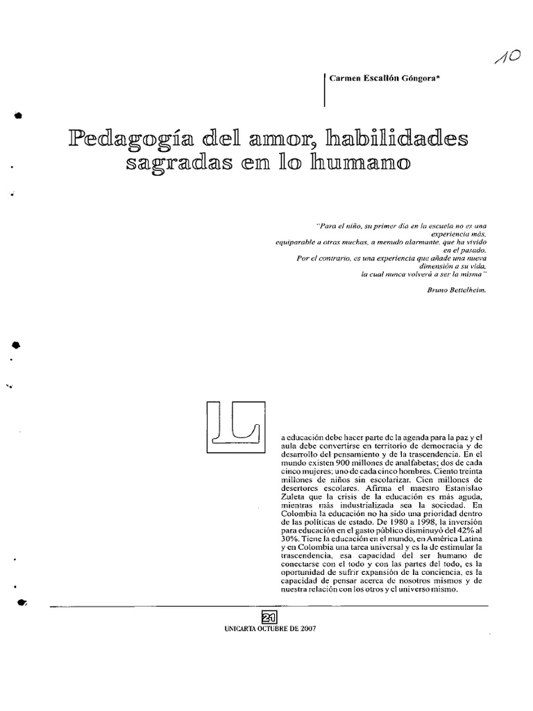 Pedagogia Del Amor 3 Pdf