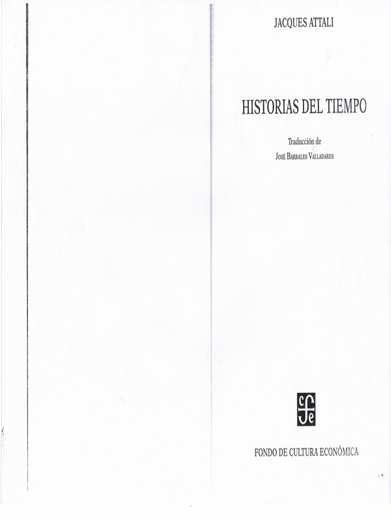 Historia Del Tiempo Cap-i-y-II. Jacques Attali | PDF