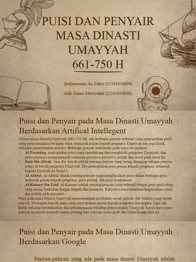 Sejarah Sastra Arab Klasik | PDF | Puisi | Klasik