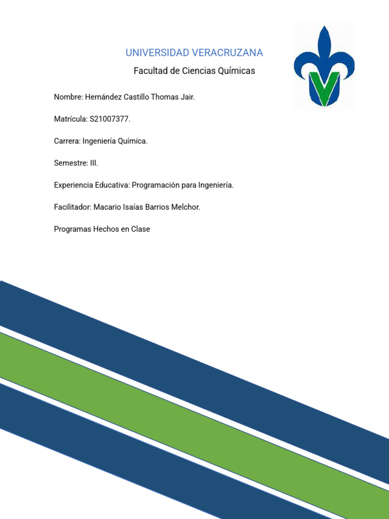 Programas de C++ | PDF | Programación de computadoras | Informática