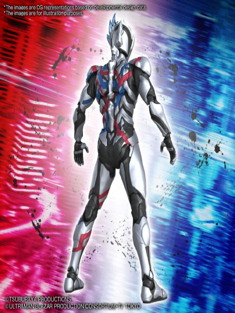 Bandai 225213 Ultraman Figure Rise Standard Ultraman Blazar Model | PDF