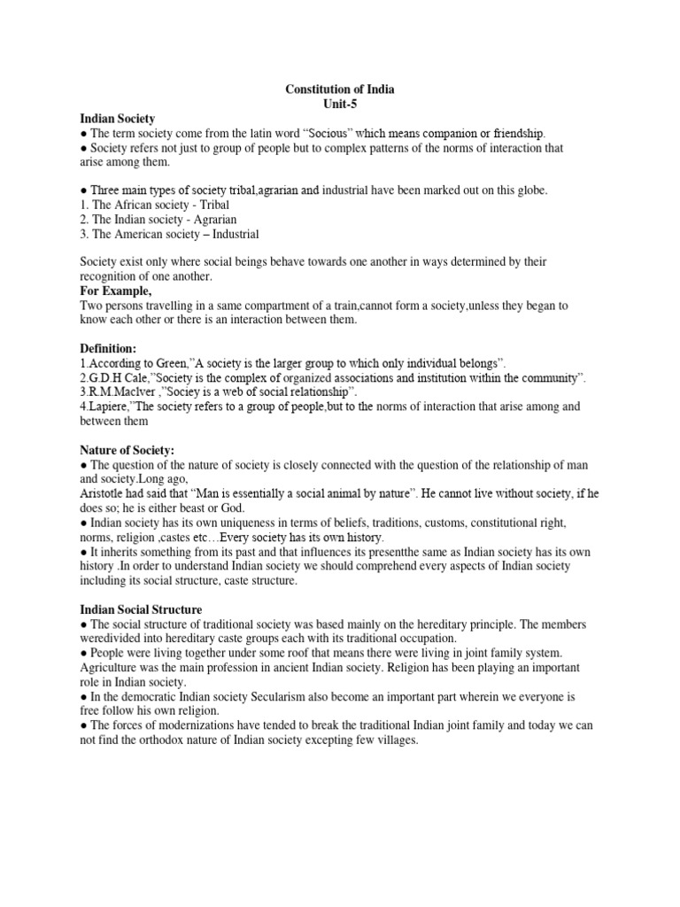 Unit 5 COI notes | PDF