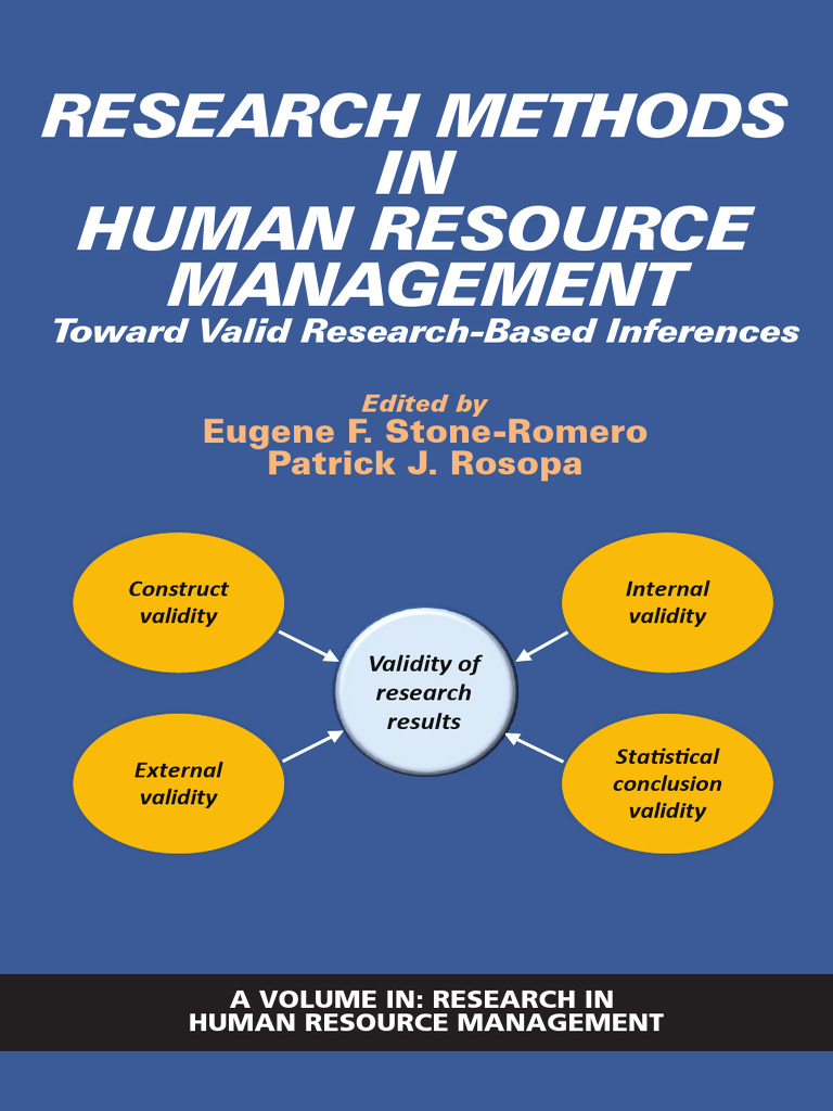 Research Methods in Human Resource Management | PDF | Structural ...