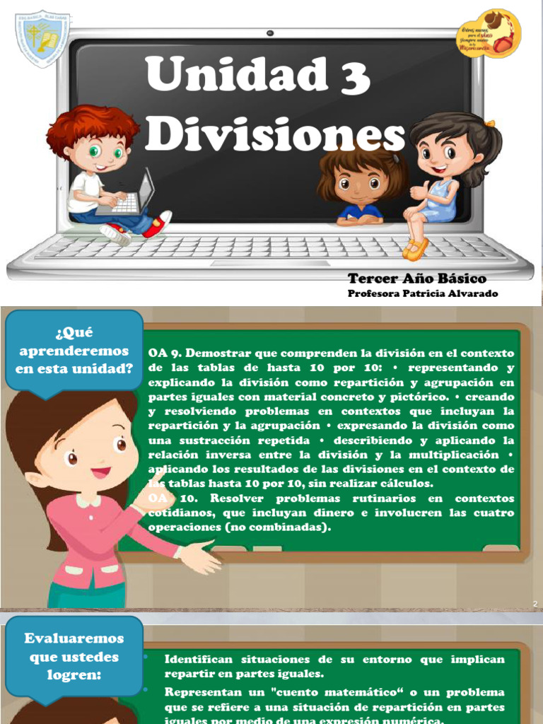 Division 3 Basico | PDF | División (Matemáticas) | Multiplicación