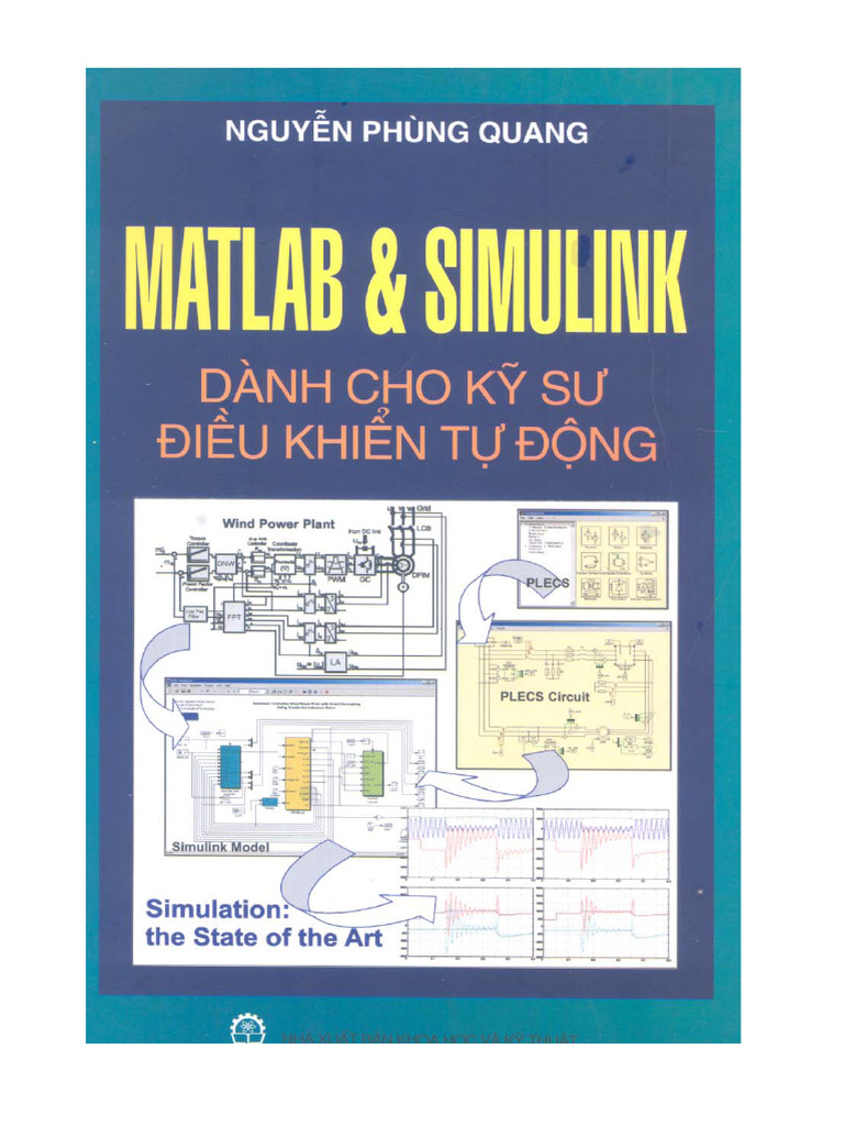 SÁCH SCAN - MATLAB Simulink Dành Cho Kỹ Sư Điều Khiển Tự Động (Nguyễn Phùng Quang) | PDF