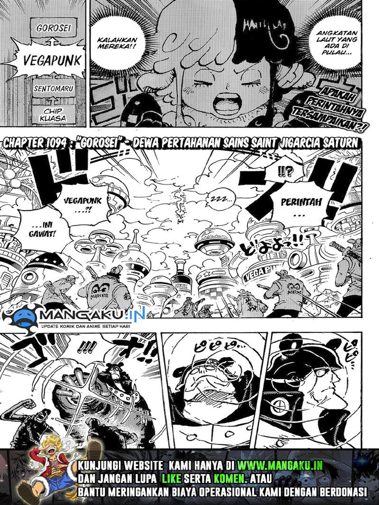 One Piece Chapter 1094 B Indonesia | PDF