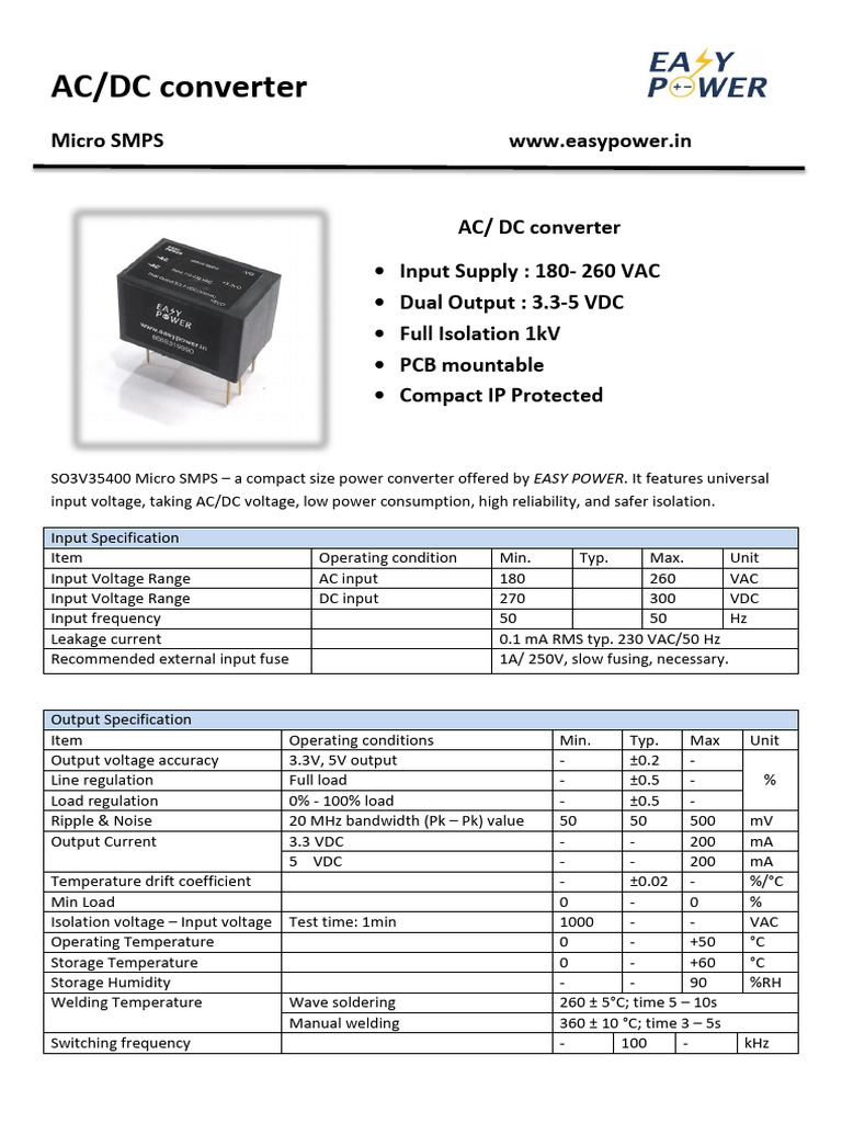 A Different Kind of Power Supply | PDF