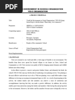 Accomplishment Report in Tree Planting | PDF