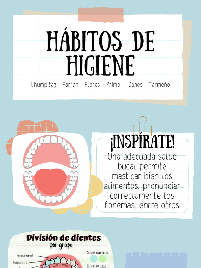 Guía de Higiene Bucal Infantil | PDF | Salud y bienestar | Estilo de vida