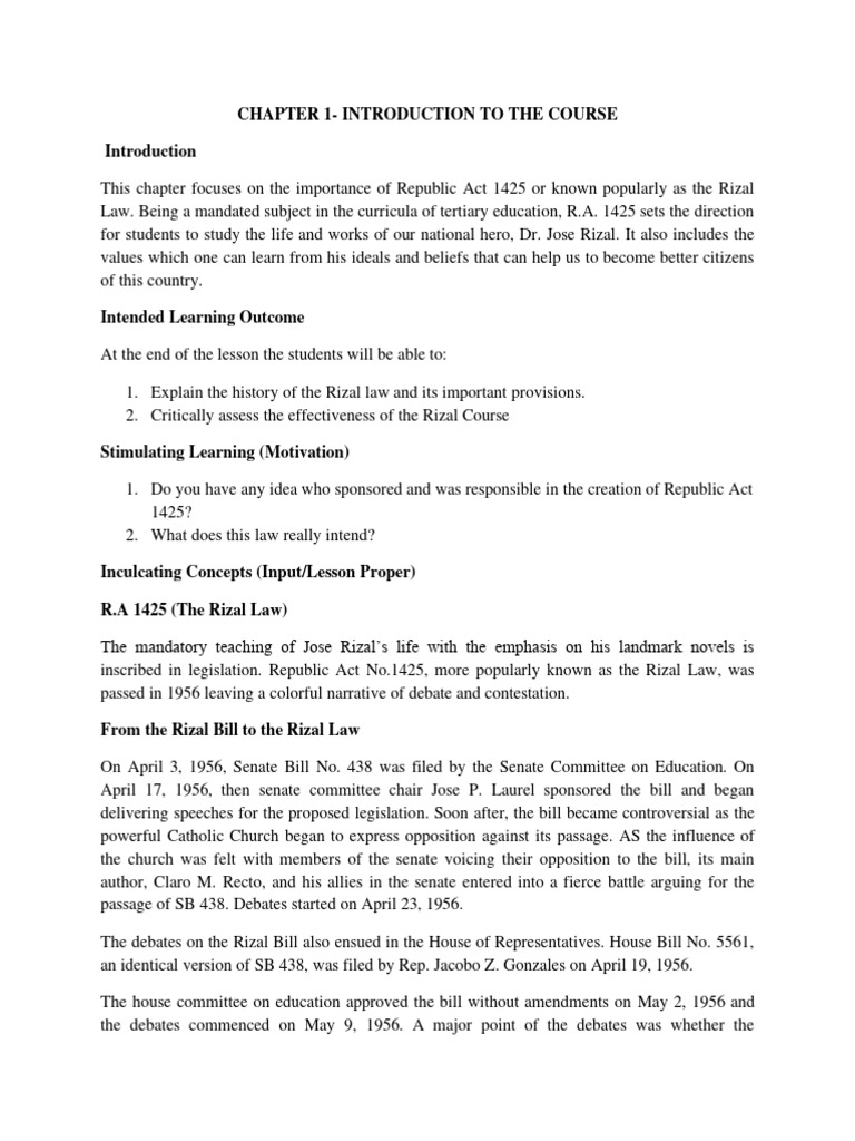 Chapter 1 - Introduction To The Course | PDF | Government