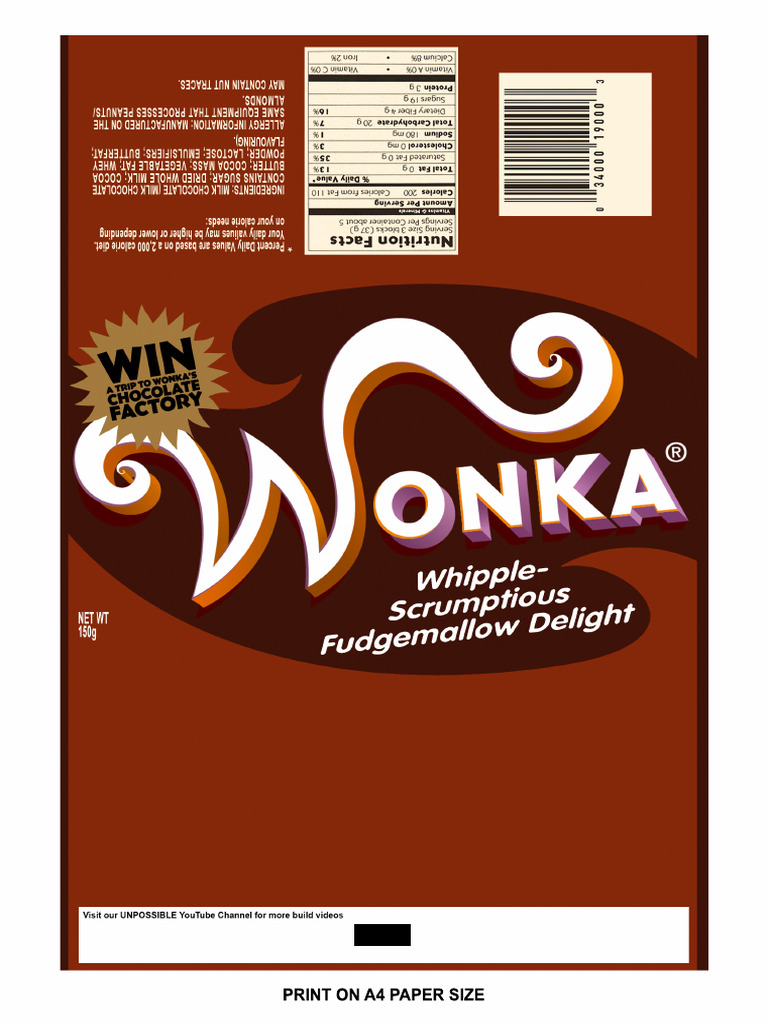 Wonka Bar - Whipple | PDF
