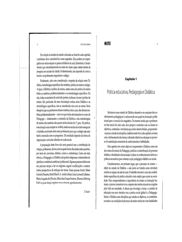 JC LIBANEO Didatica - Rotated | PDF