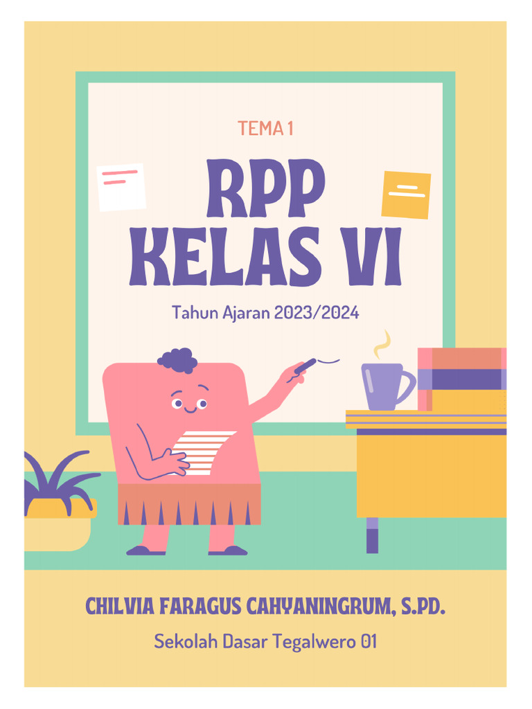 Cover RPP Tema 1 | PDF
