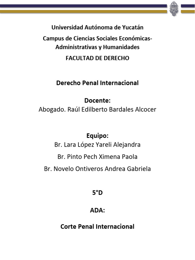 Partes de la Corte Penal Internacional | PDF | Corte Criminal ...