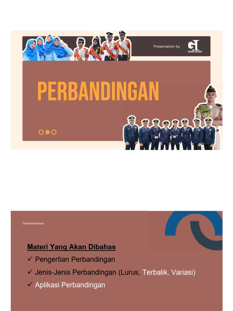 Perbandingan (TIU Pertemuan 4) | PDF