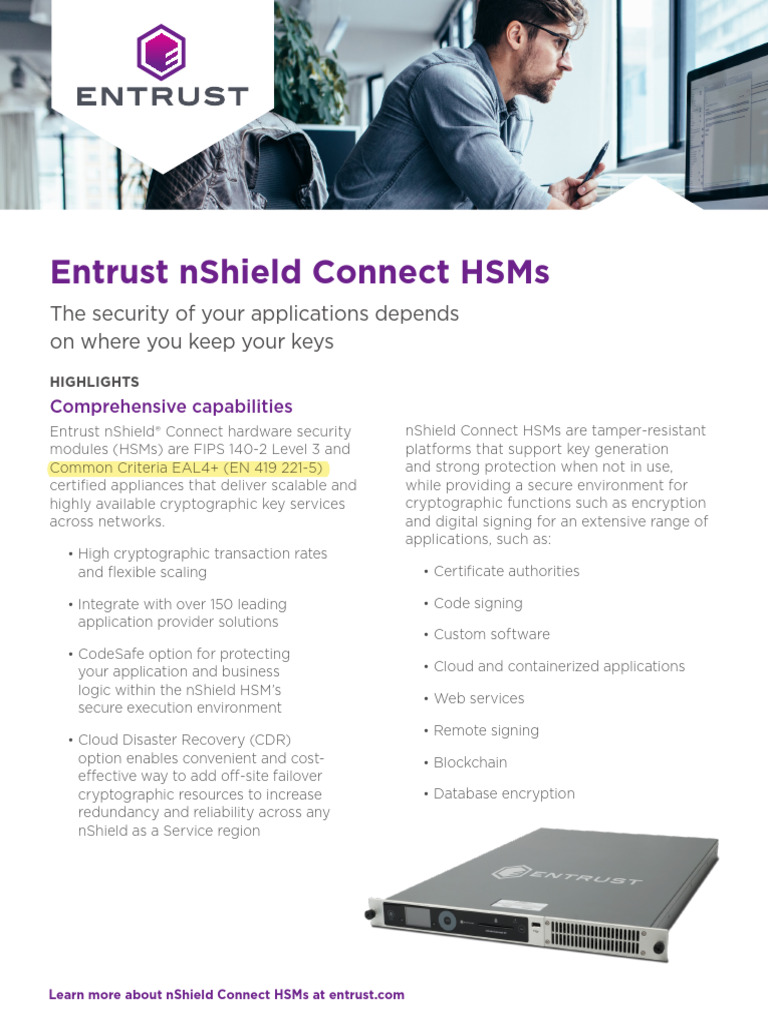 Entrust Nshield Connect Ds | PDF | Computers