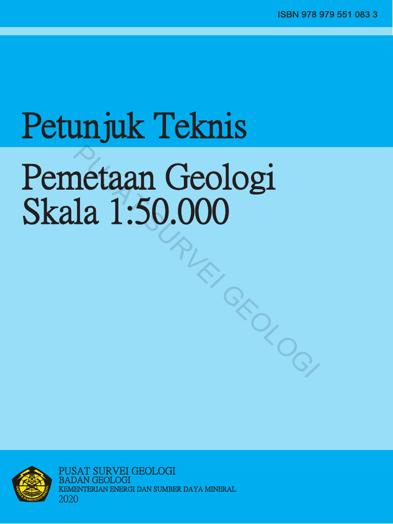 Petunjuk Teknis Pemetaan Geologi 1 - 50.000 | PDF