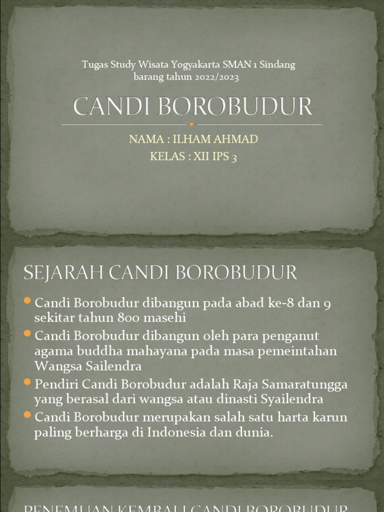 Candi Borobudur | PDF