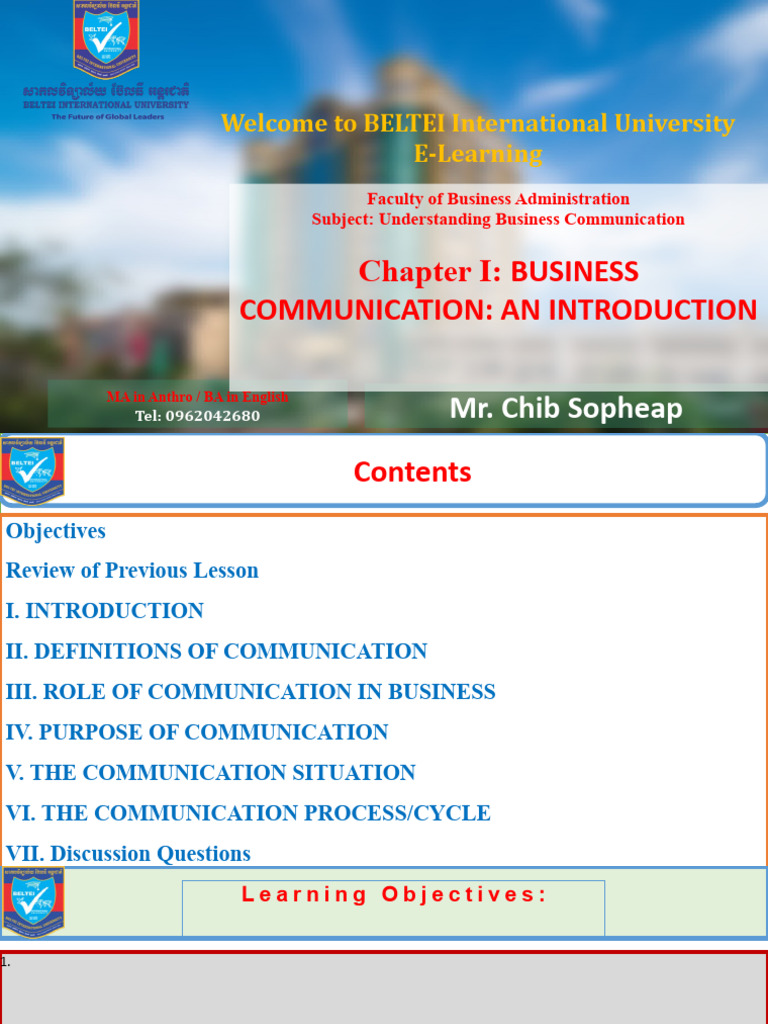 Unit 1 | PDF | Communication | Information