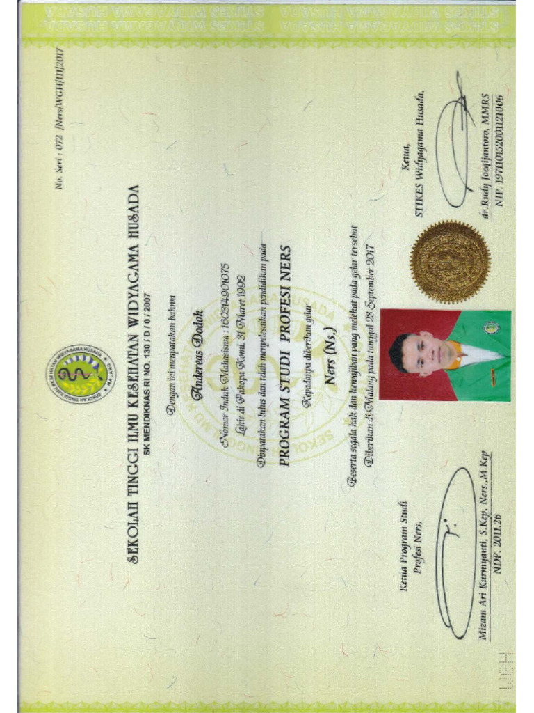 Scan Ijasah Ners-Compress0-Compress1 | PDF