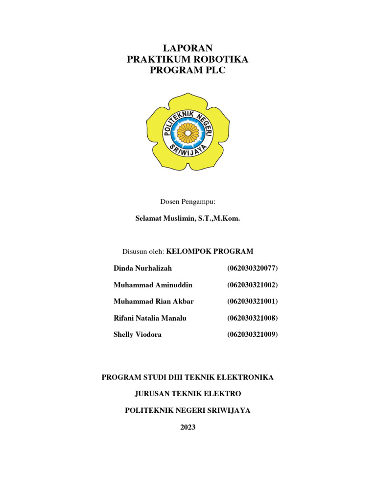 Laporan PLC | PDF | Komputer