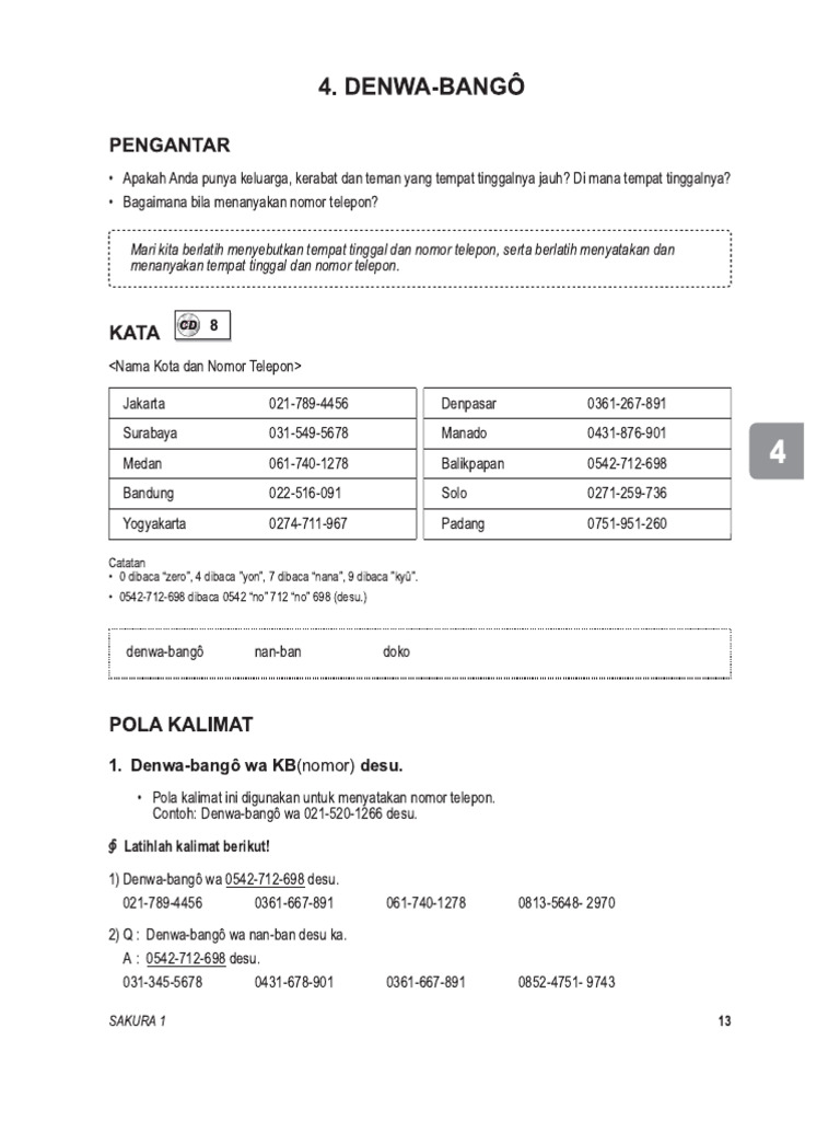 Bab 04 Buku Sakura | PDF