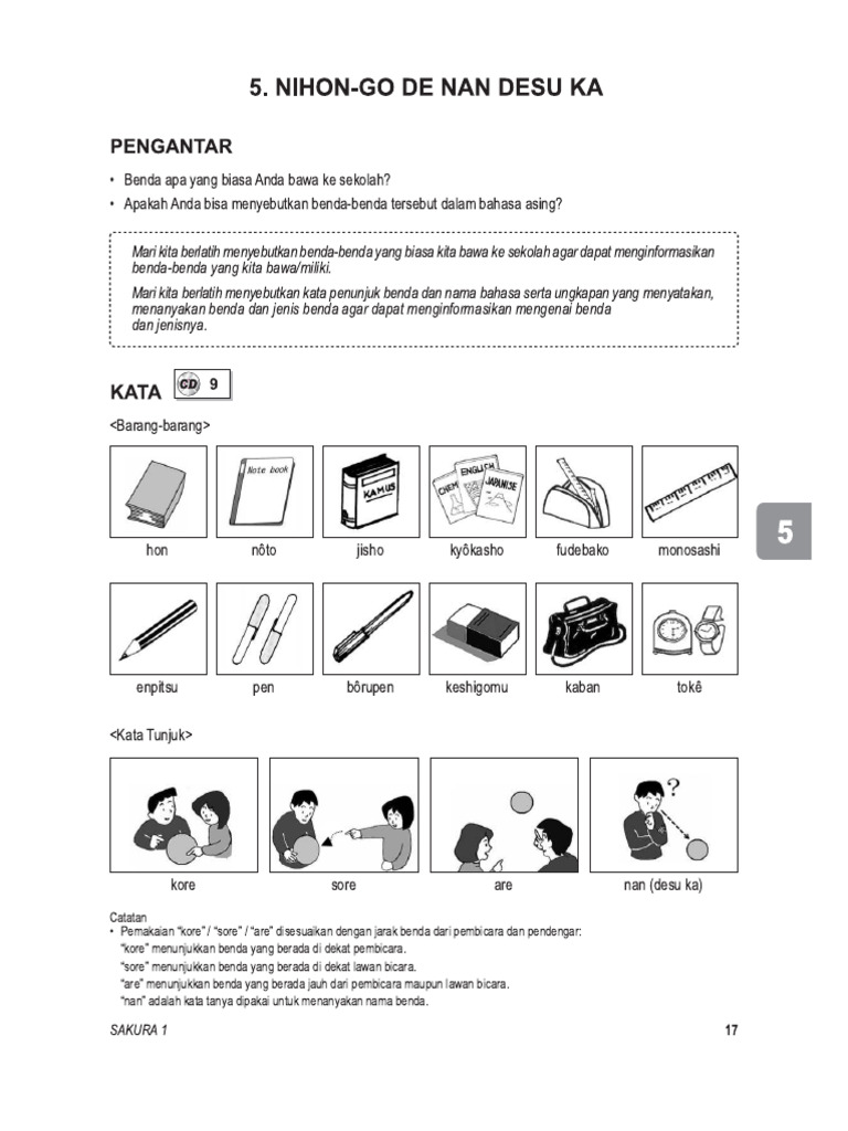 Bab 05 Buku Sakura | PDF