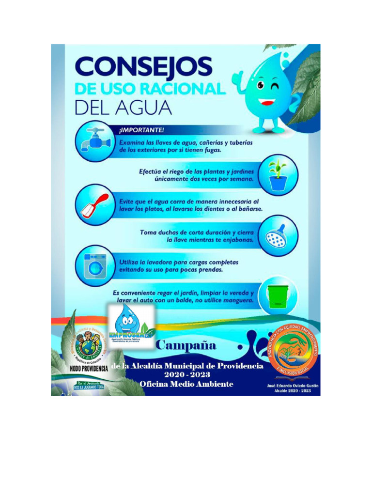 Folleto Ahorro Del Agua | PDF Folleto Ahorro Del Agua | PDF