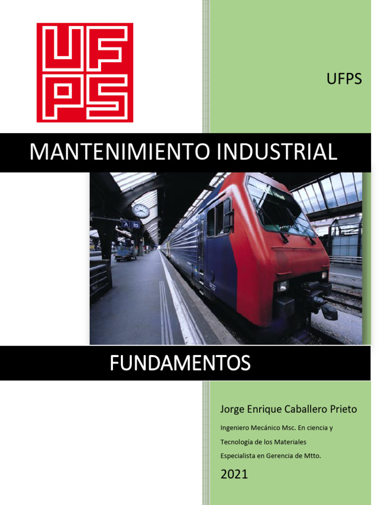 Libro Mantenimiento Industrial | PDF | Ingeniería de confiabilidad | Calidad (comercial)