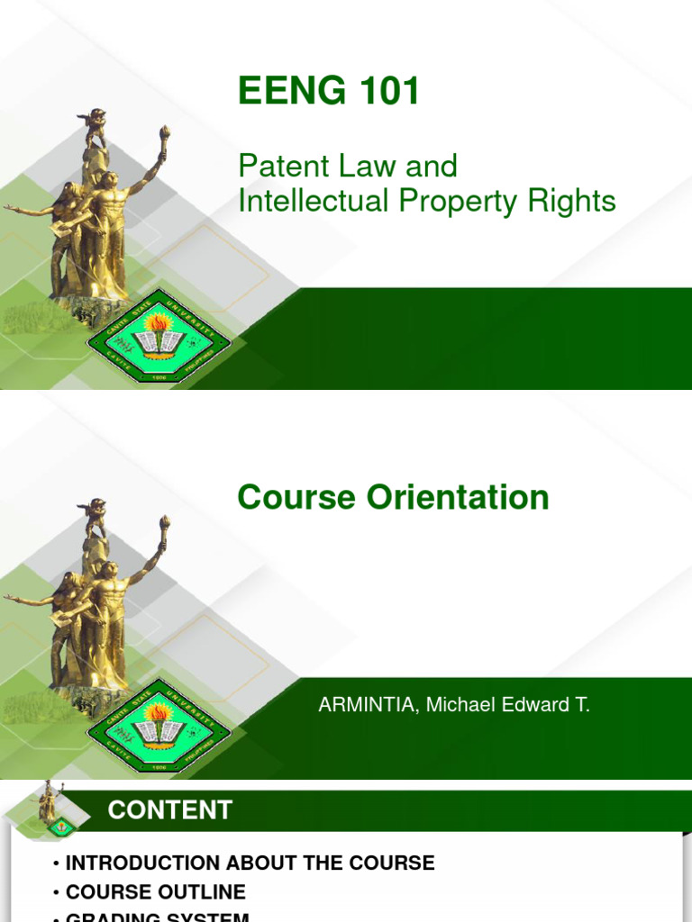 Topic 1 - Intellectual Property Office | PDF | Intellectual Property ... Topic 1 - Intellectual Property Office | PDF | Intellectual Property ...