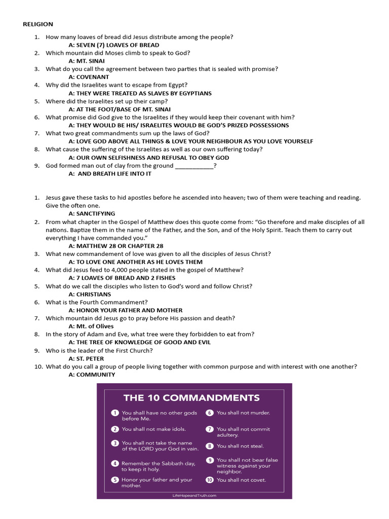 Quiz Bowl Reviewer | PDF