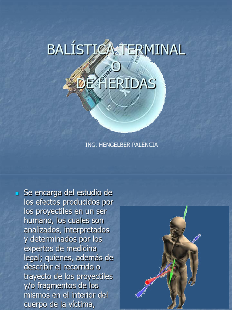 Balística Terminal | PDF | Proyectiles | Pólvora
