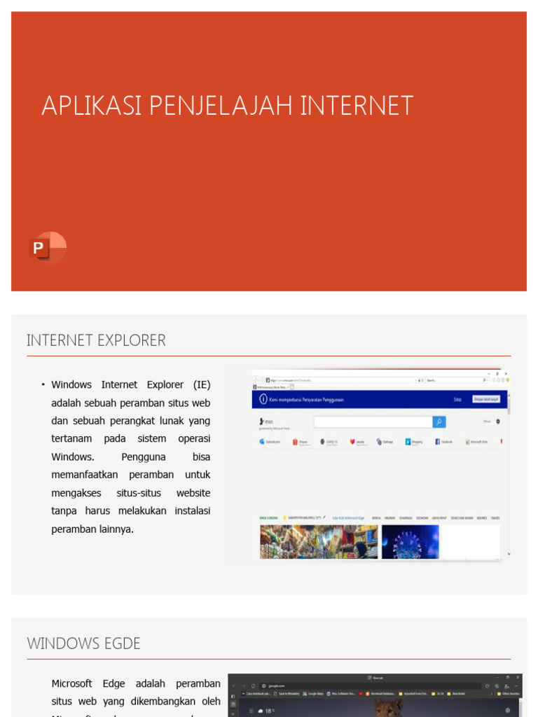 Aplikasi Penjelajah Internet | PDF