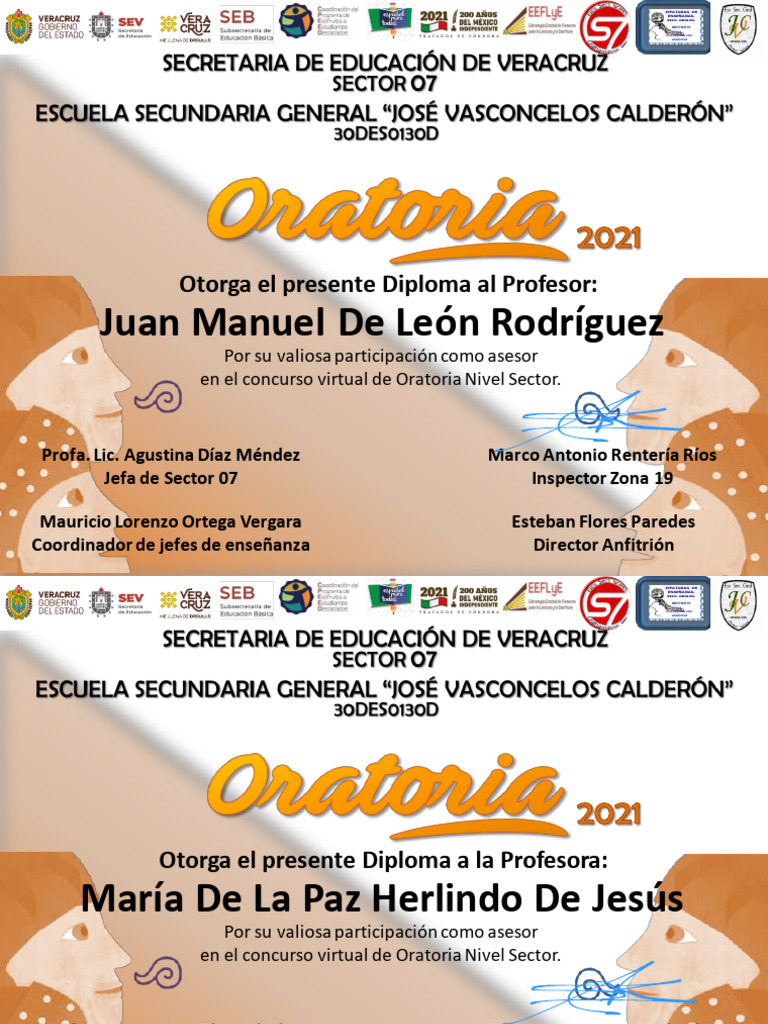 Dipl. Ases. Conc. Orat. Sector | PDF