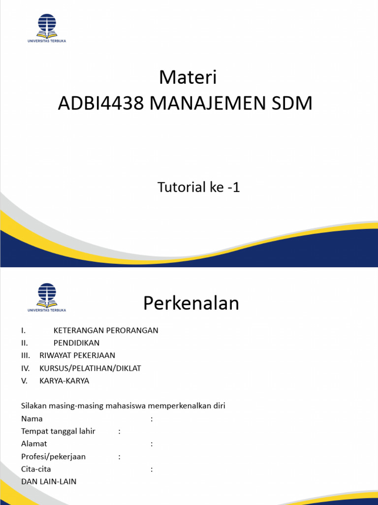 Tutorial 1. EKMA4473. Pengembangan Produk | PDF