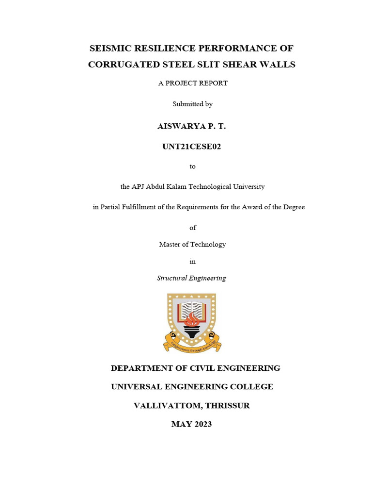 Aiswarya PT RPT | PDF | Strength Of Materials | Deformation (Engineering)
