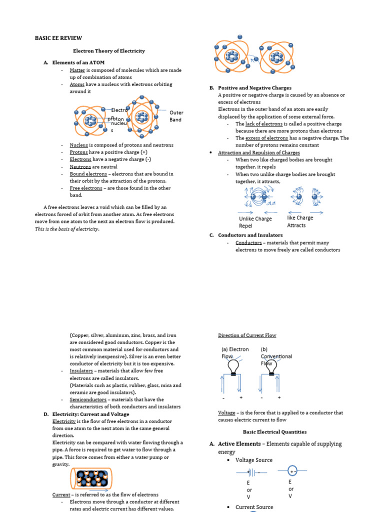 Basic ELECTRICAL ENGINEERING Review BOARD EXAM 2023 | PDF