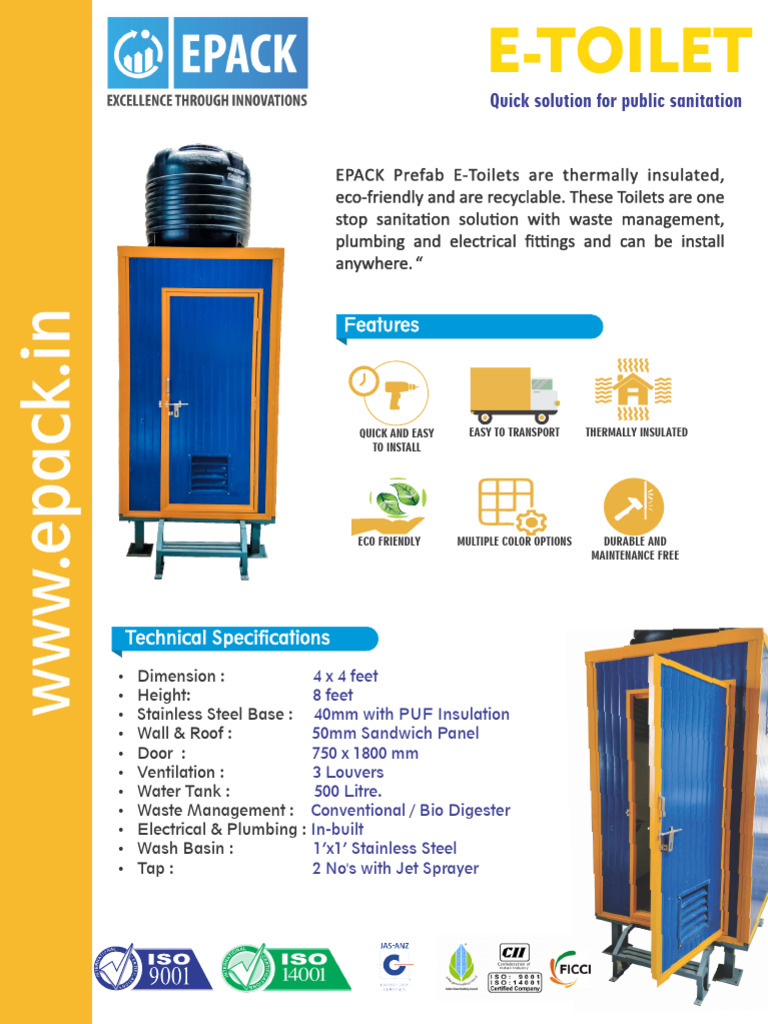 epack_e_toilet_flyer | PDF