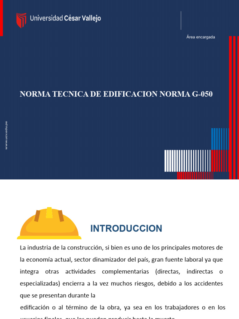 3.1 Anexo Norma G-050 | PDF