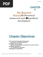 Theoretical Framework, Variables and Hypothesis Development | PDF | Theory | Hypothesis