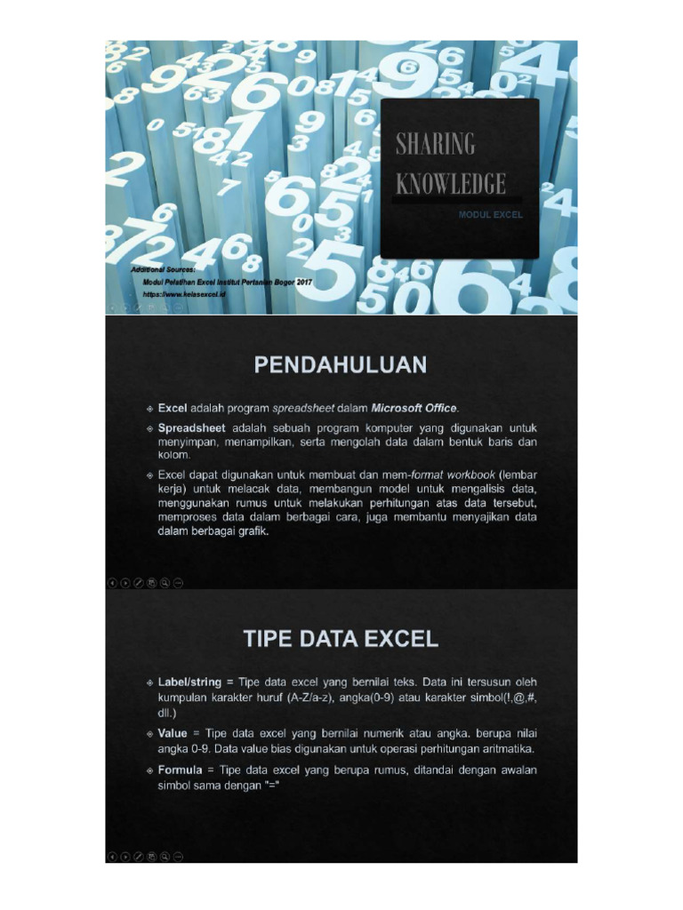 Sharing Knowledge Excel | PDF