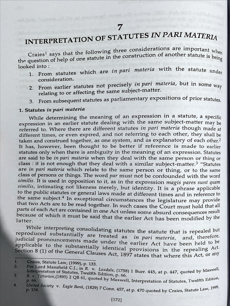 Pari Materia | PDF