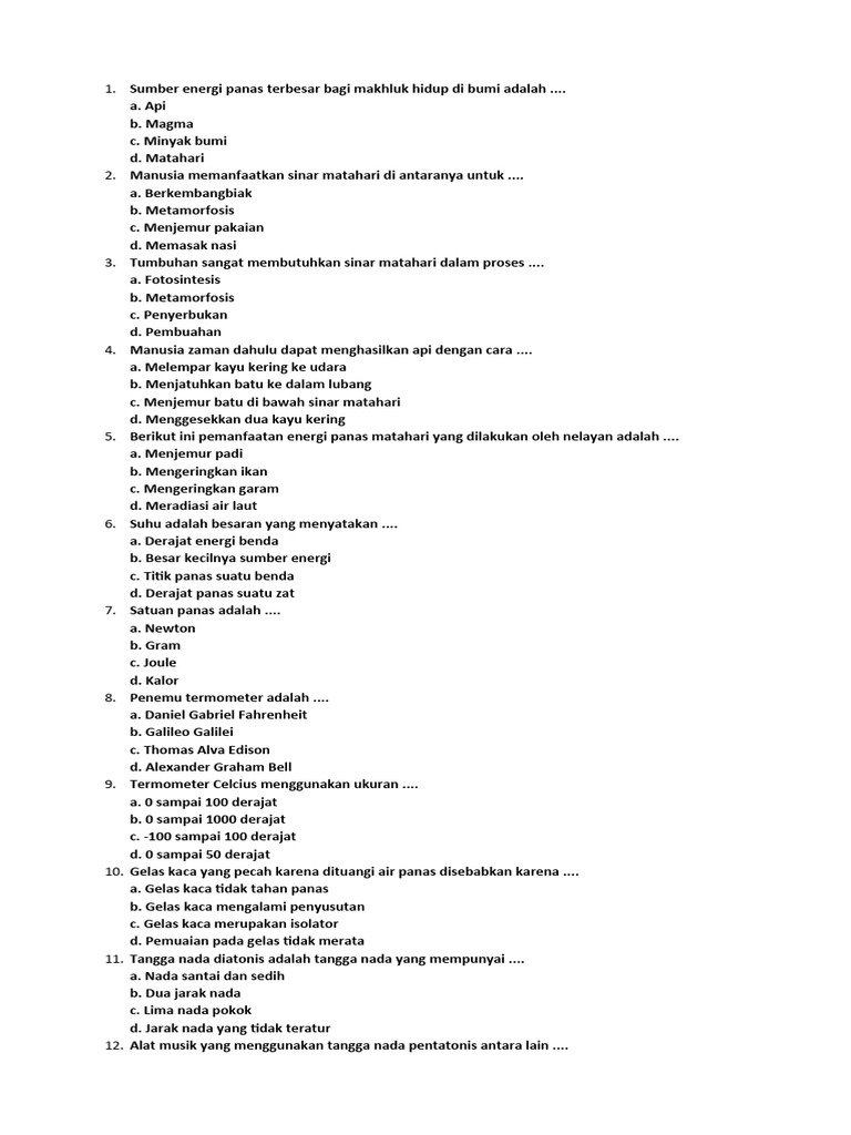 Sumber energi panas terbesar bagi makhluk hidup di bumi | PDF