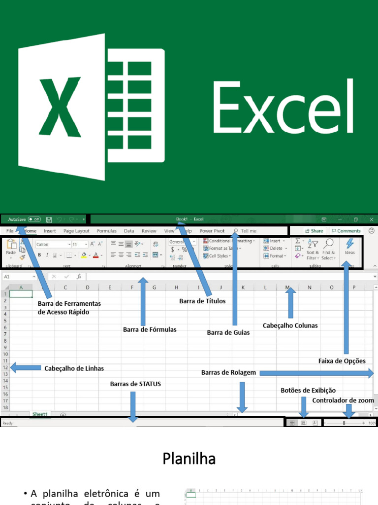 Aula Excel Ebserh | PDF | Microsoft Excel | Informática