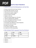 Types of Sentences Exercises For Class 6 With Answers | PDF | Sentence ...