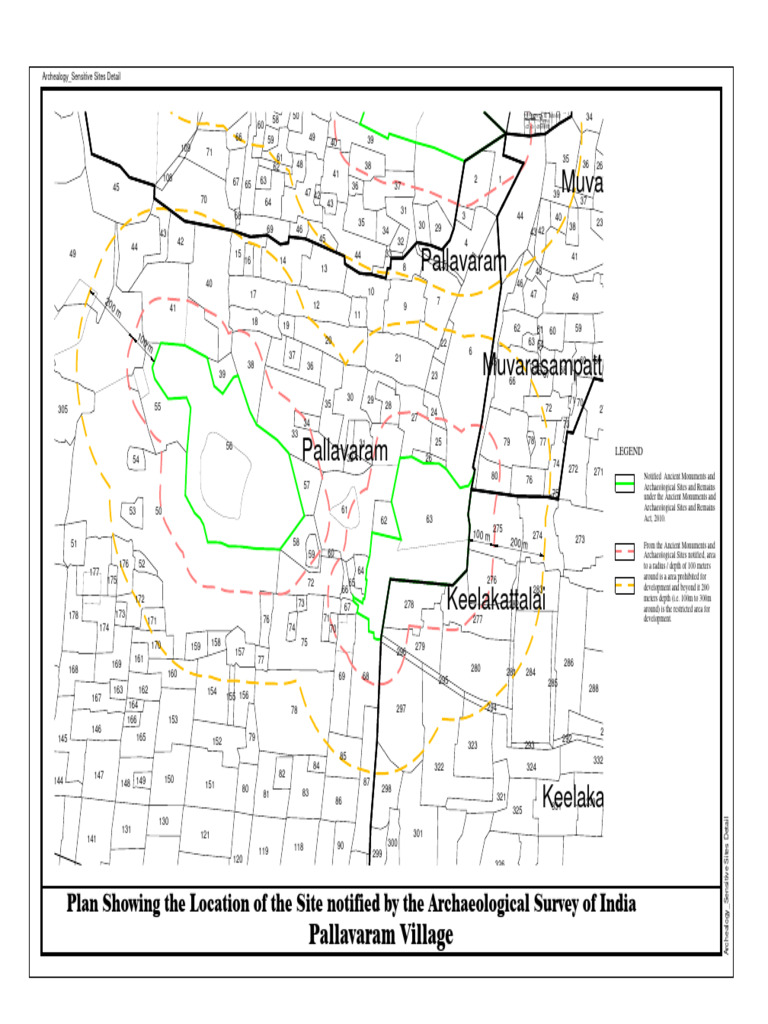 Pallavaram | PDF | Archaeology | Cultural Heritage