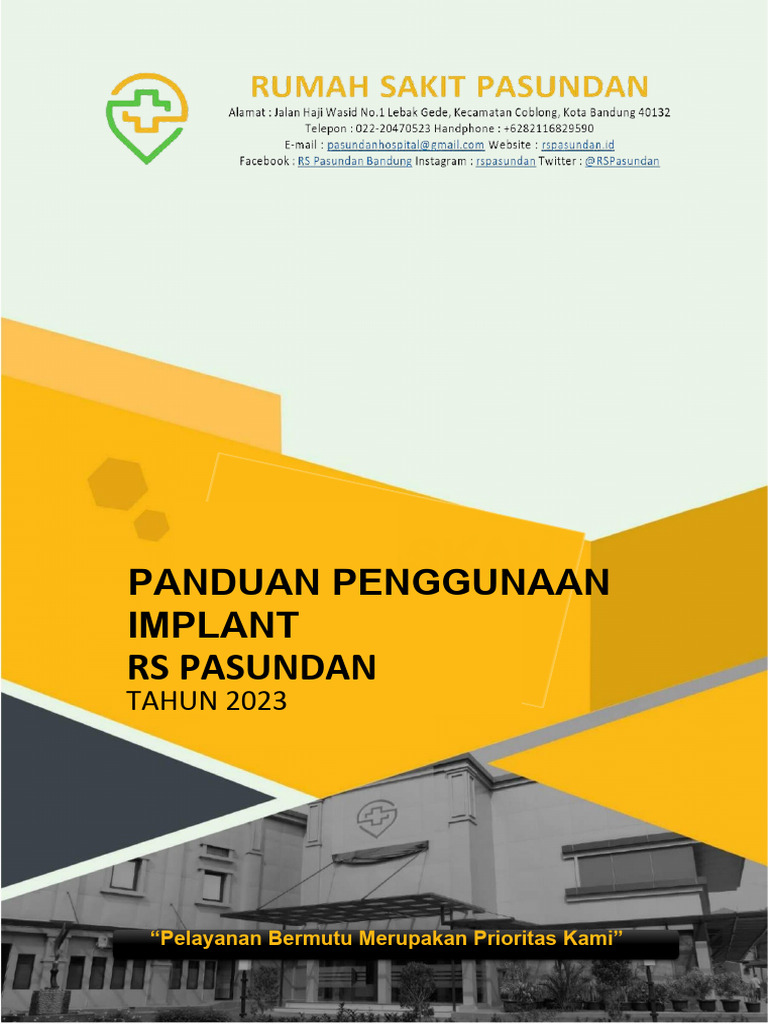 RSP - Panduan Implant | PDF